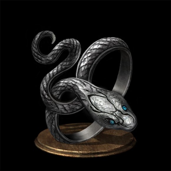 Dark Souls | Accessories | Dark Souls 3 Covetous Silver Serpent Ring | Poshmark